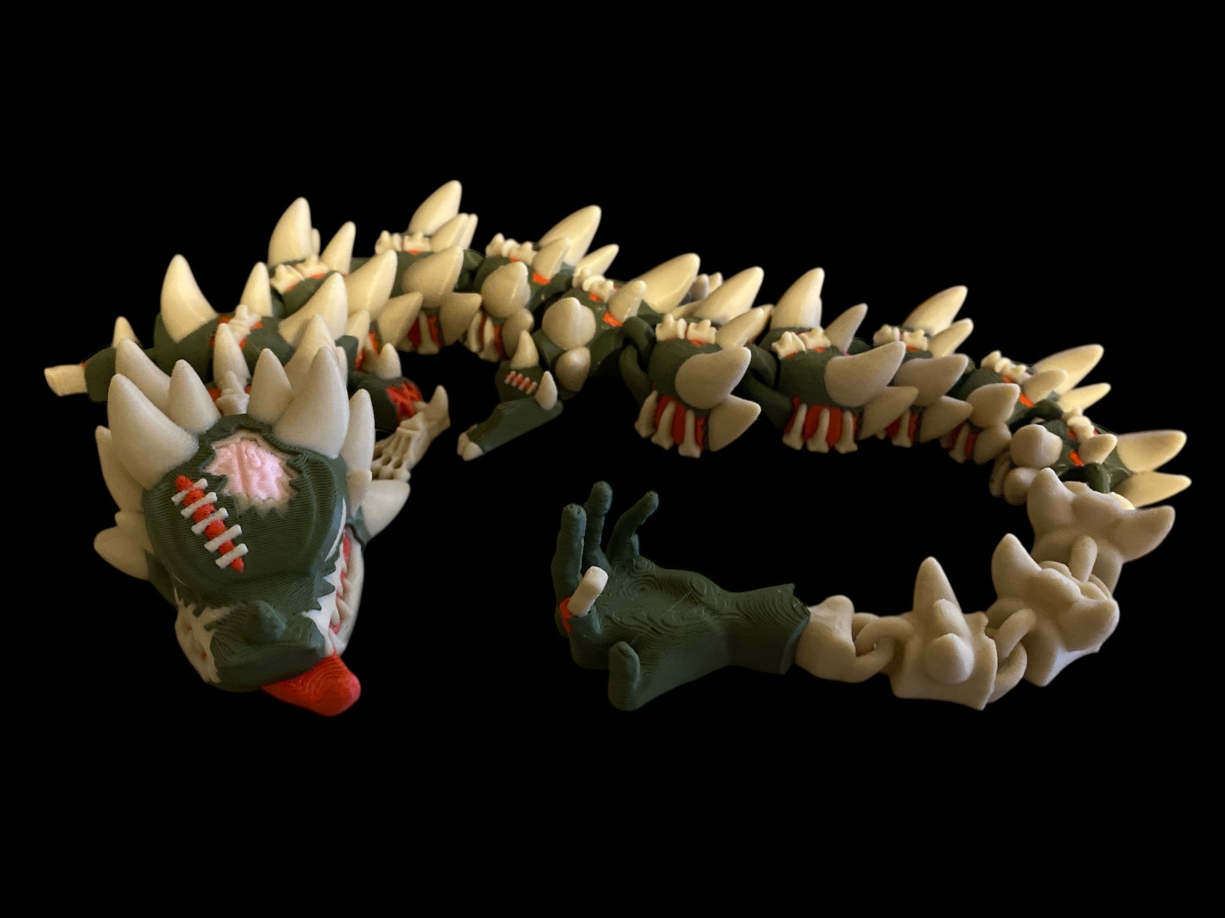 🧟🐉 Zombie Dragon – From the Grave to Your Collection – Wend's 3D Prints LLC