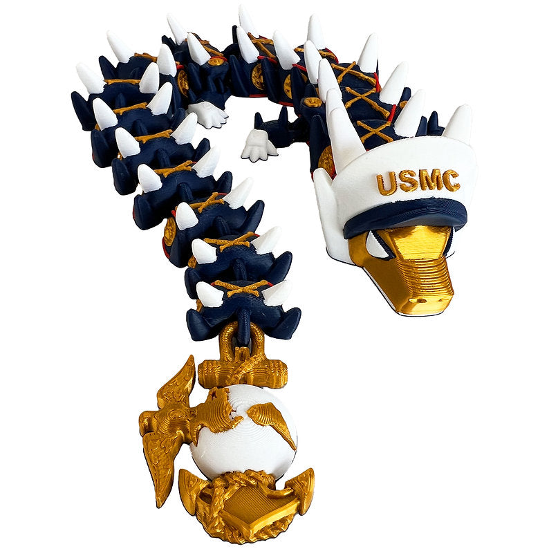 🦅 Reporting for Duty: The USMC Dragon, designed by Steven Wolf Studio ...